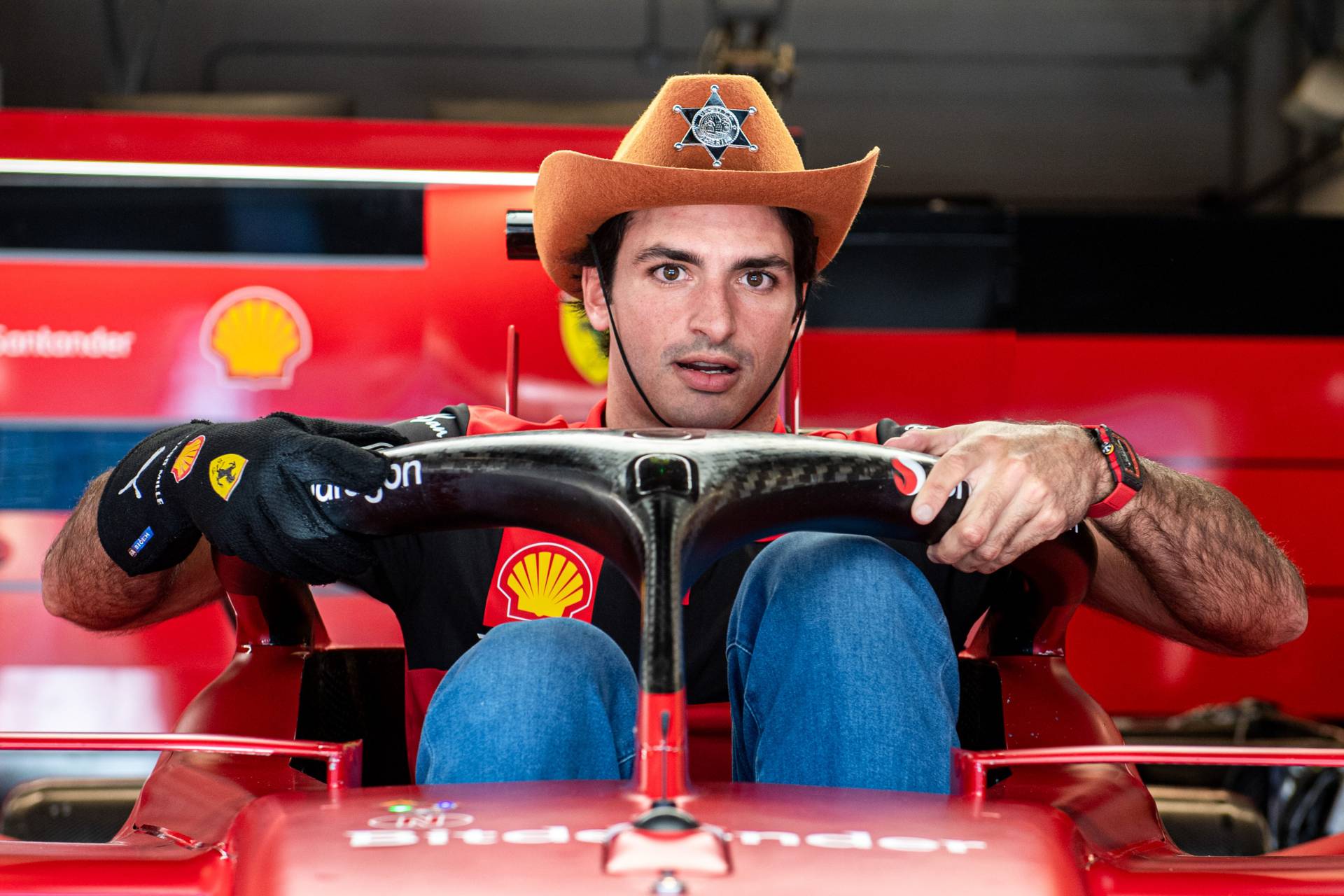 Carlos Sainz llega a Austin para disputar el GP de Estados Unidos