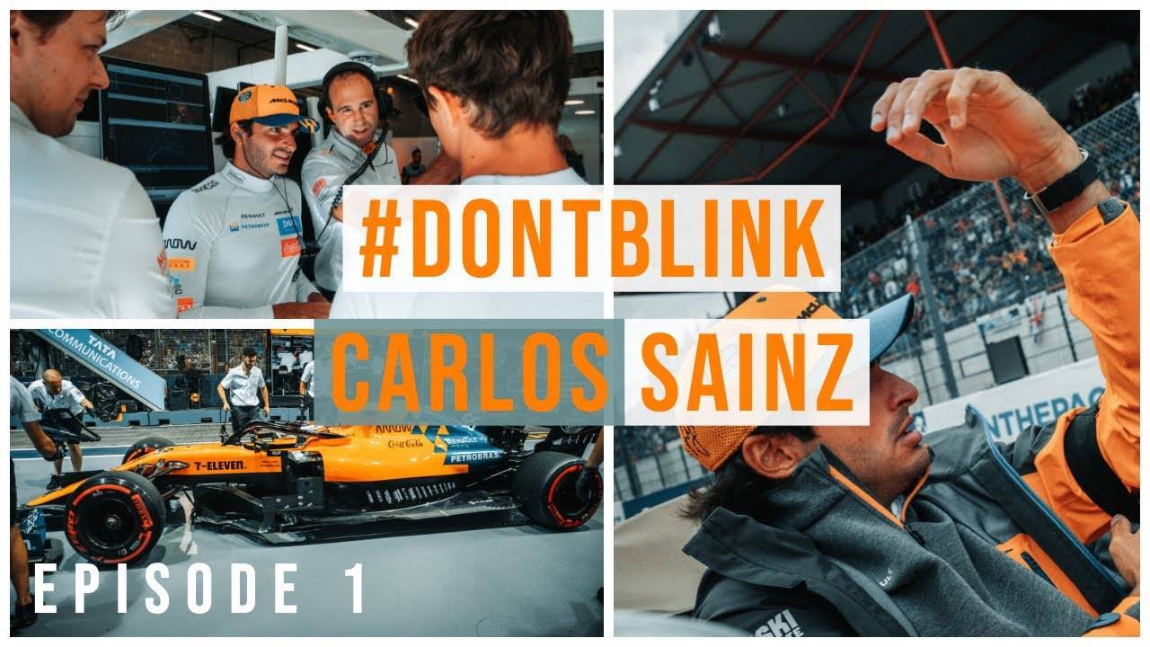 Carlos Sainz starts his own YouTube channel