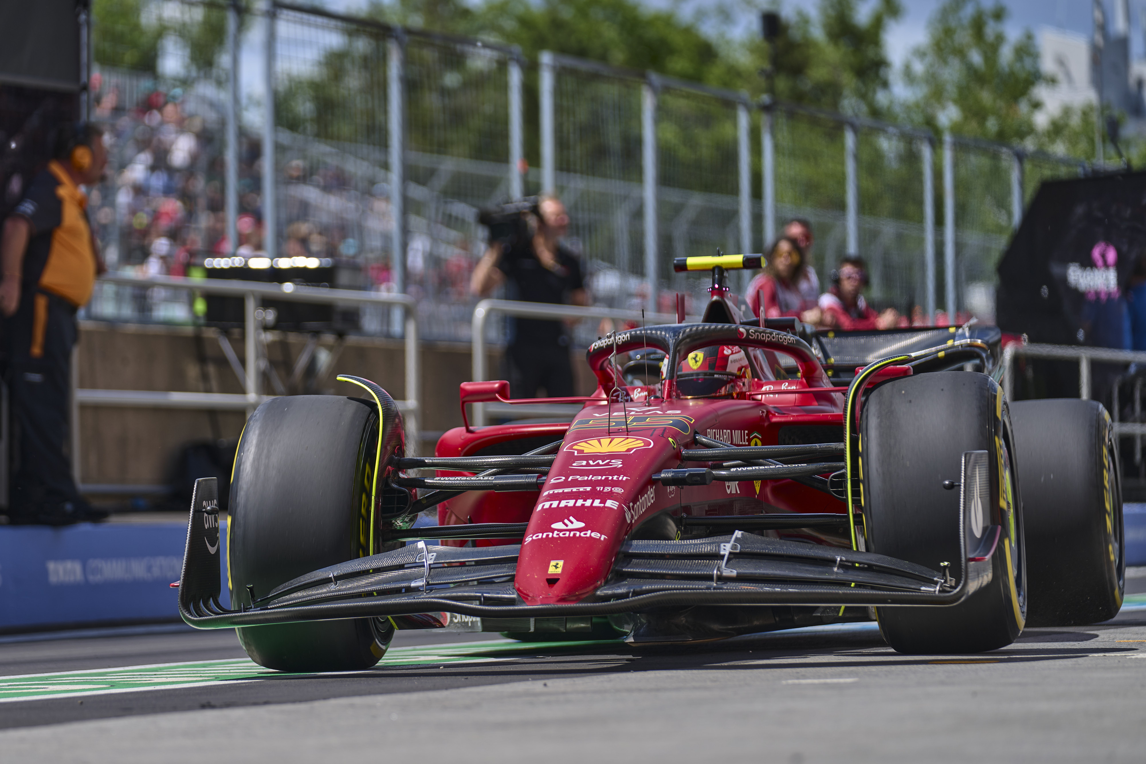 Ferrari post-race sims: had Carlos Sainz led on lap 1, he would've won ...
